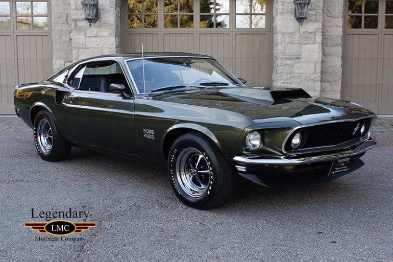 Black Jade 1969 Ford Mustang