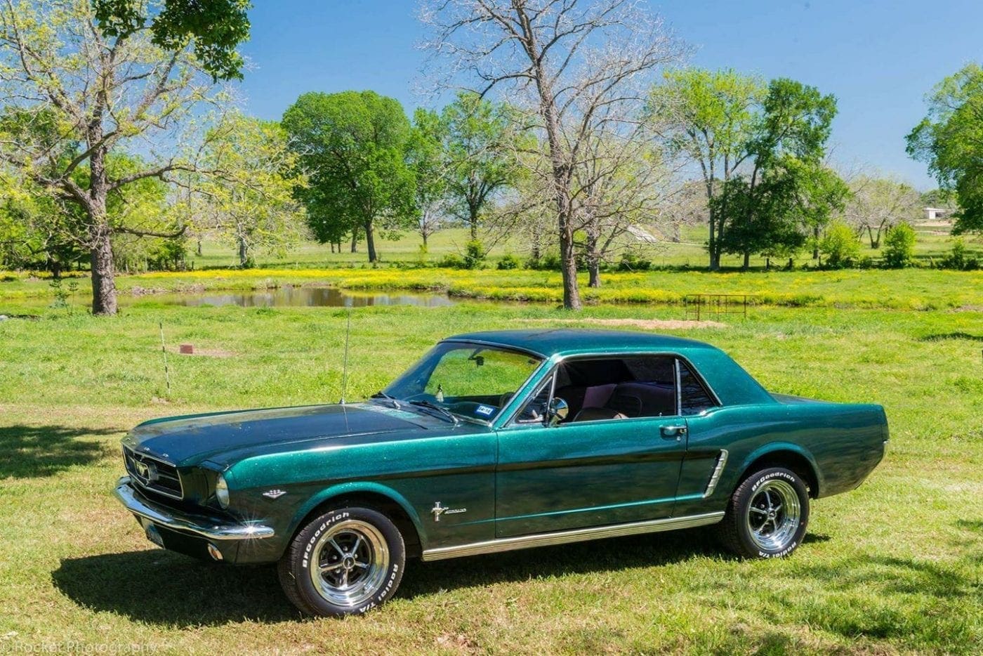 Dynasty Green 1965 Ford Mustang