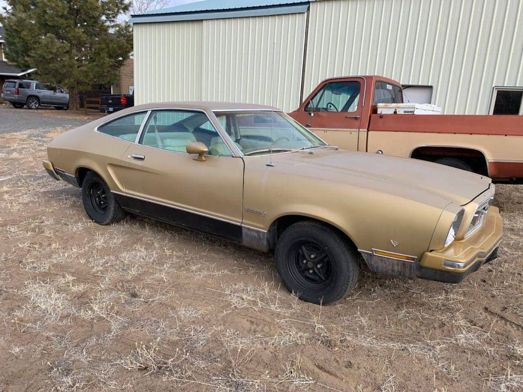 Tan Glow 1976 Ford Mustang