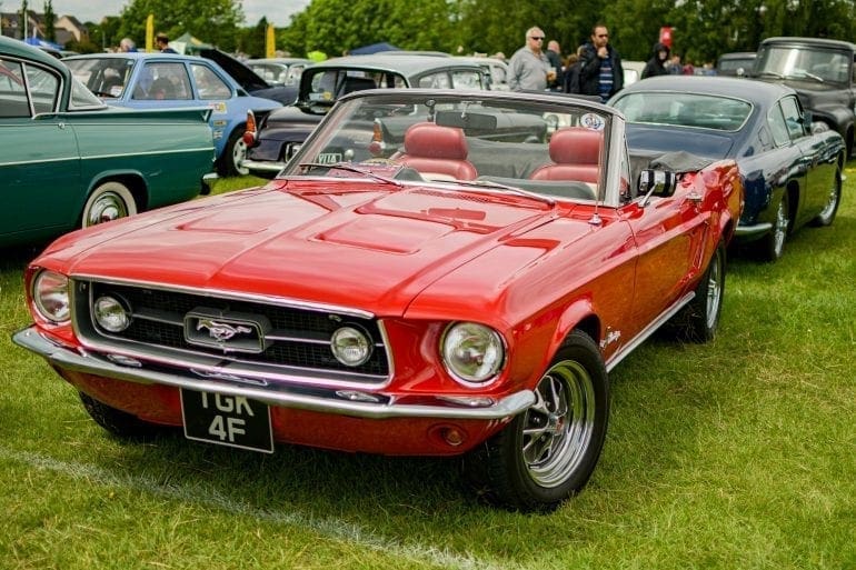 Mustang Prices by Year - All Convertible Variants