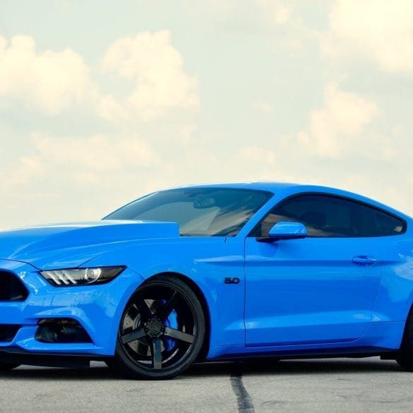 Grabber Blue 2017 Ford Mustang
