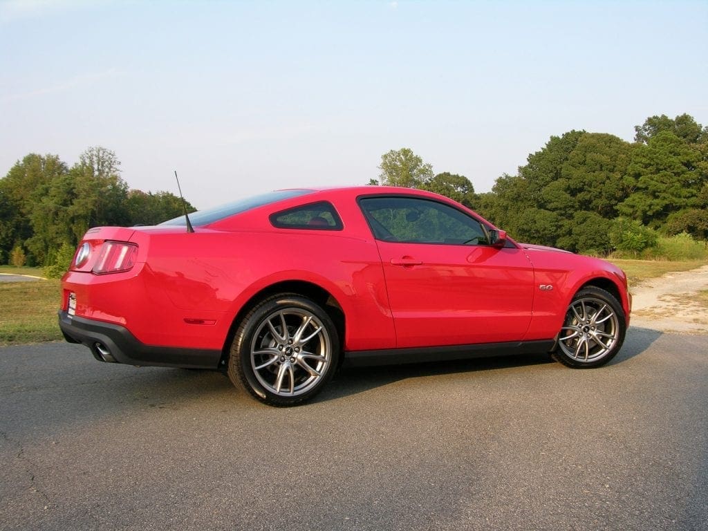 Race Red 2011 Ford Mustang