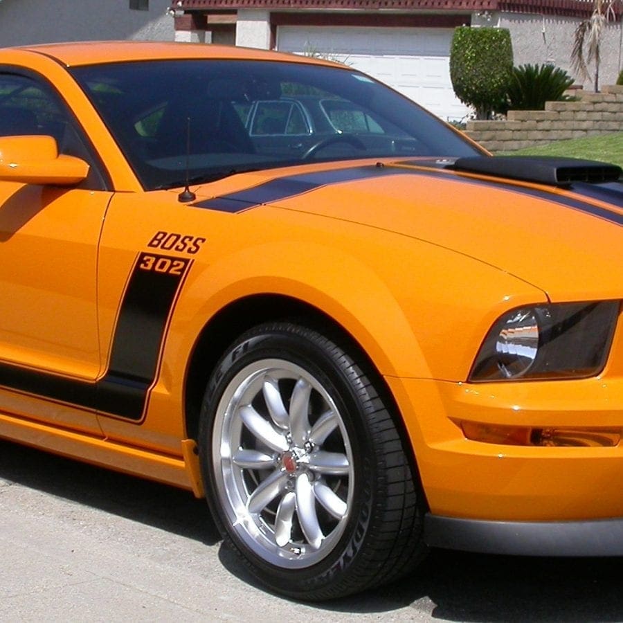 Grabber Orange 2009 Ford Mustang