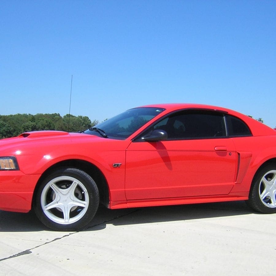 Performance Red 2001 Ford Mustang