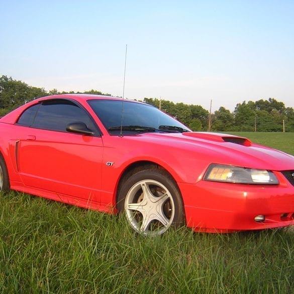 Performance Red 2001 Ford Mustang