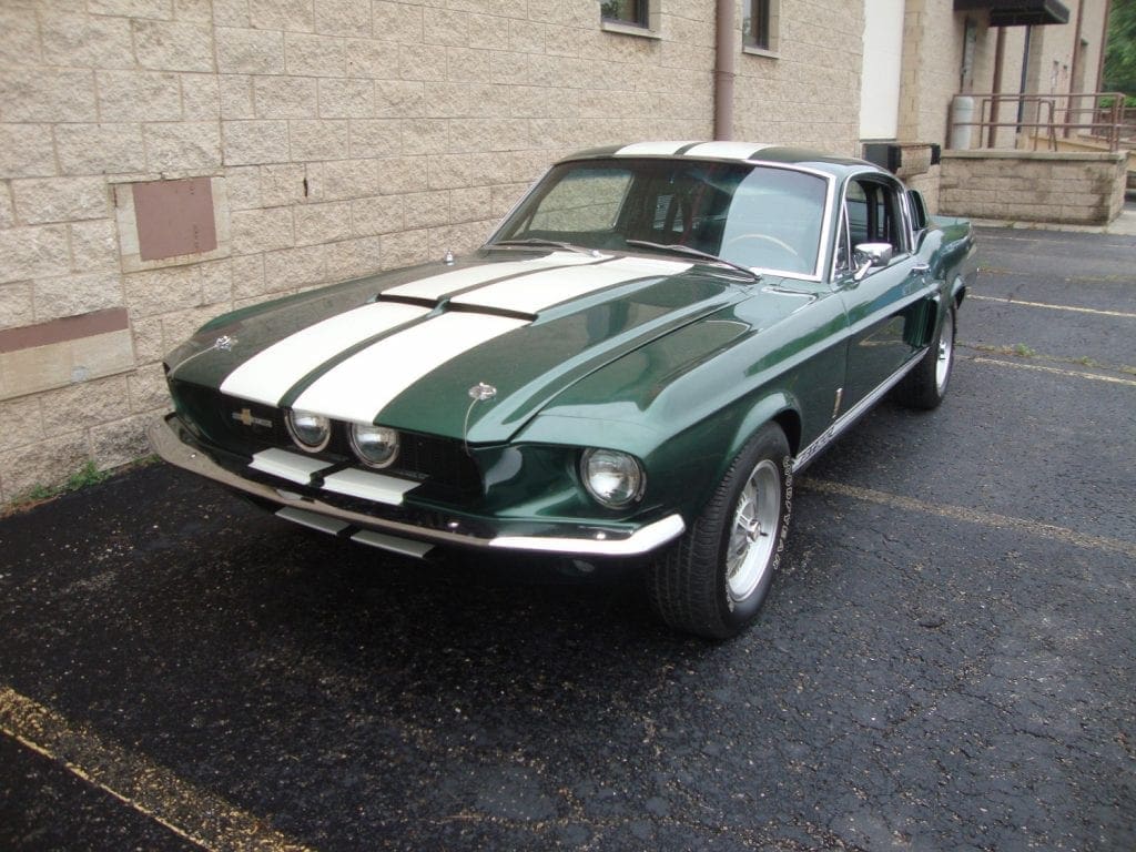 Dark Moss Green 1967 Ford Mustang