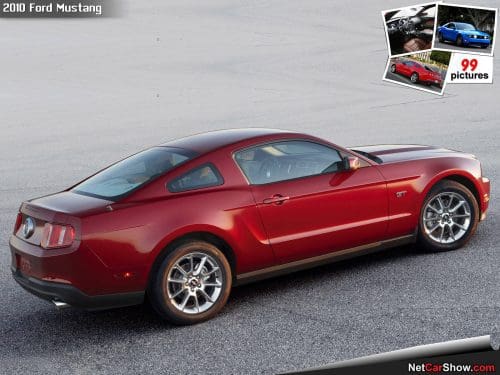 Red Candy 2010 Ford Mustang
