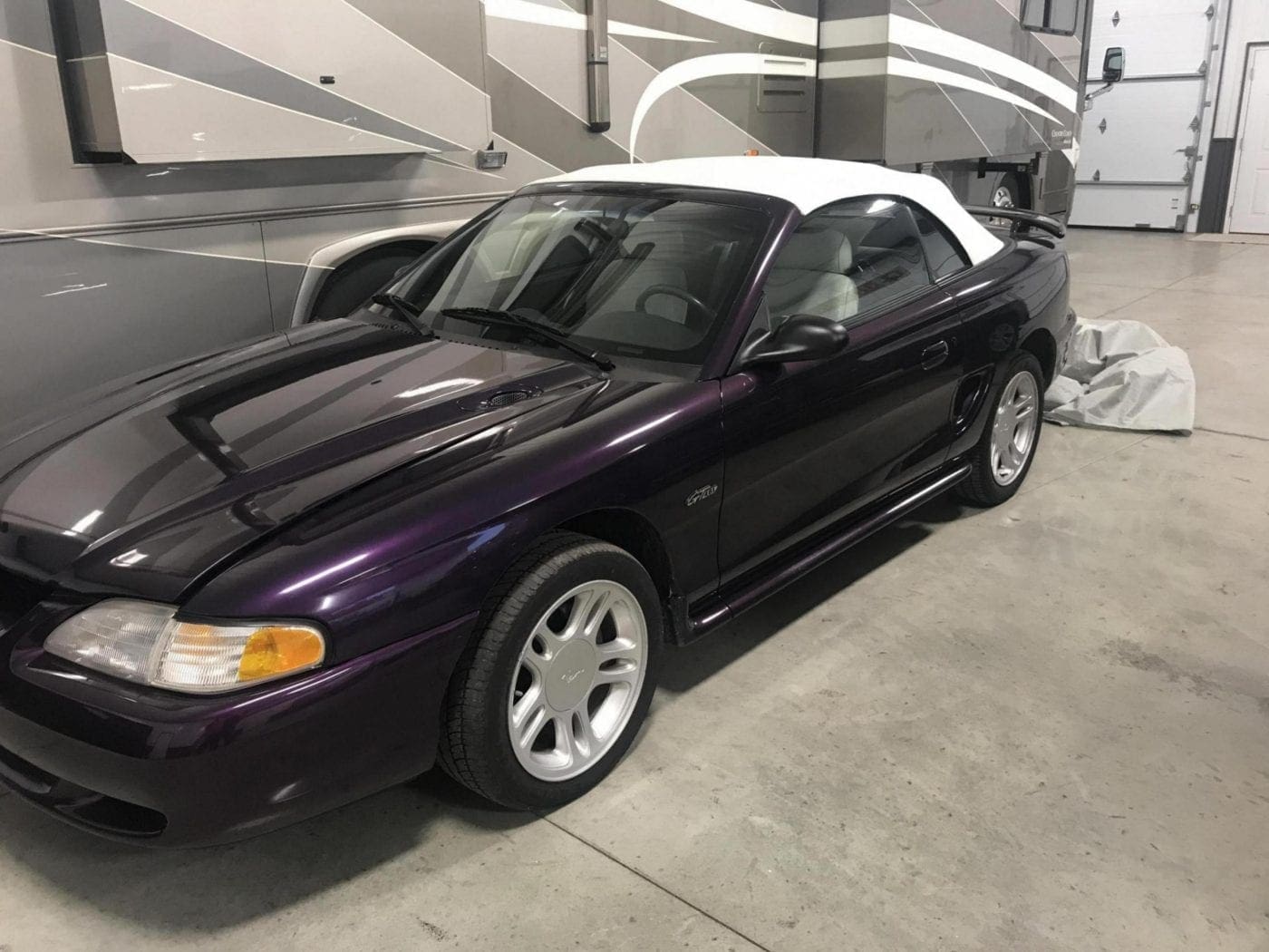 Deep Violet 1996 Ford Mustang