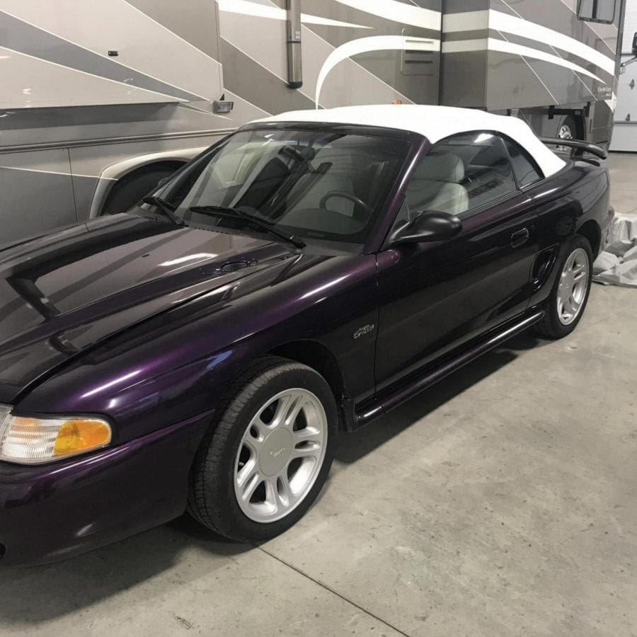 Deep Violet 1996 Ford Mustang