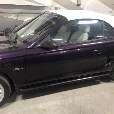 Deep Violet 1996 Ford Mustang