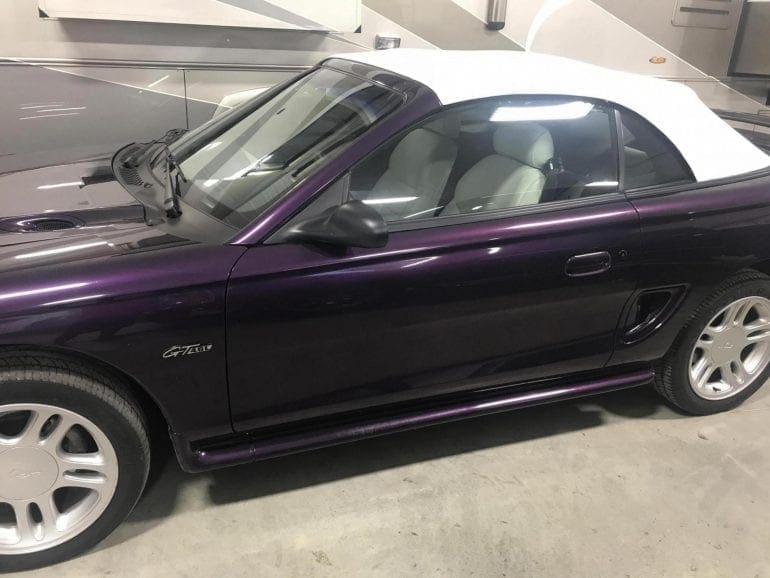 Deep Violet 1996 Ford Mustang