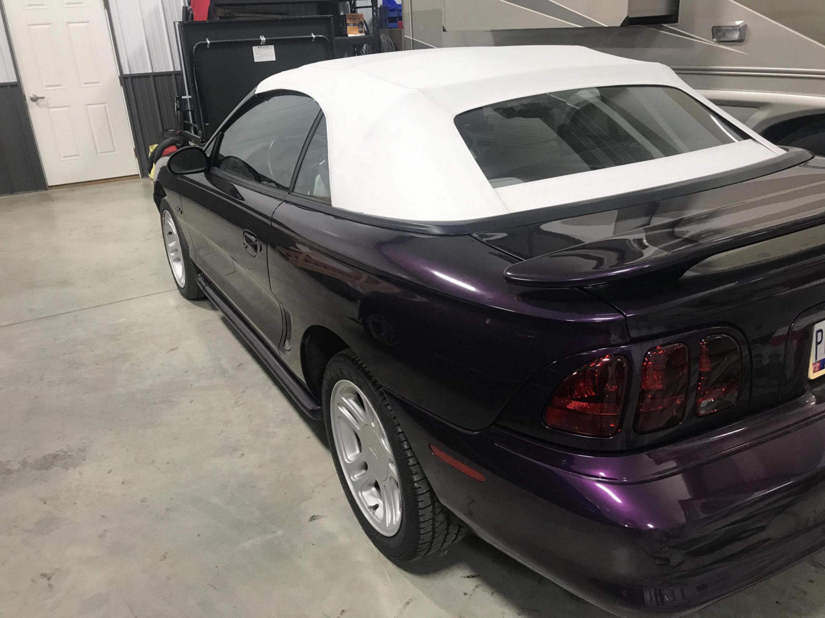 Deep Violet 1996 Ford Mustang
