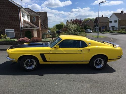 Dandelion Yellow 1968 Ford Mustang