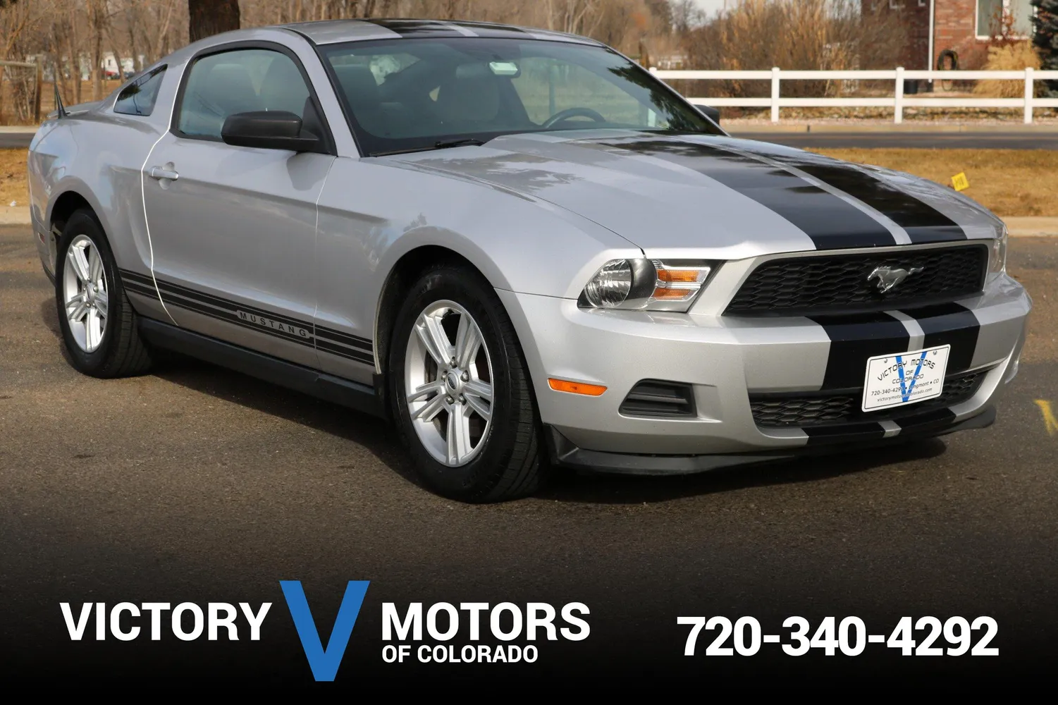 Ingot Silver 2012 Ford Mustang