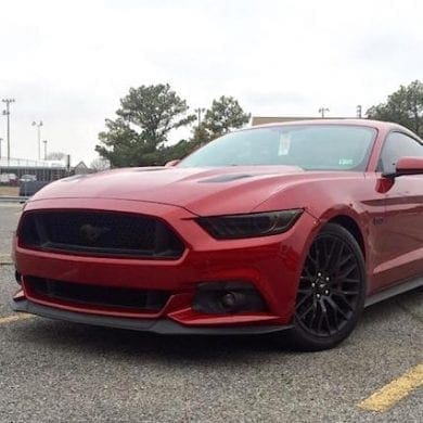Ruby Red 2015 Ford Mustang