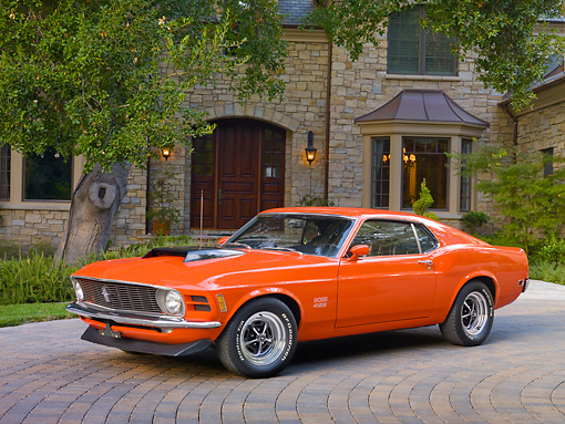 Calypso Coral 1970 Ford Mustang