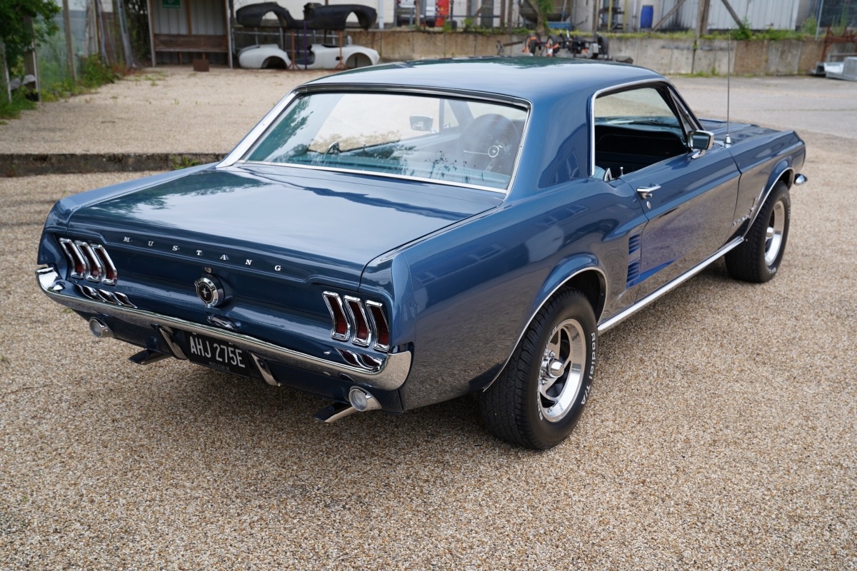 Arcadian Blue 1967 Ford Mustang