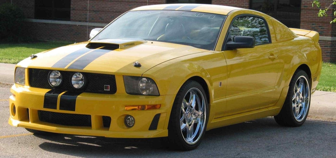 Screaming Yellow 2006 Ford Mustang