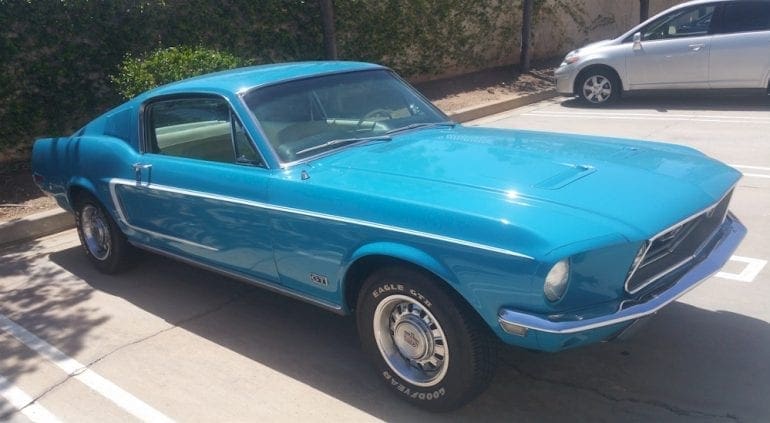 1968 Ford Mustang Colors Archives - Mustang Specs