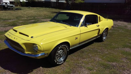 Special Yellow 1968 Ford Mustang