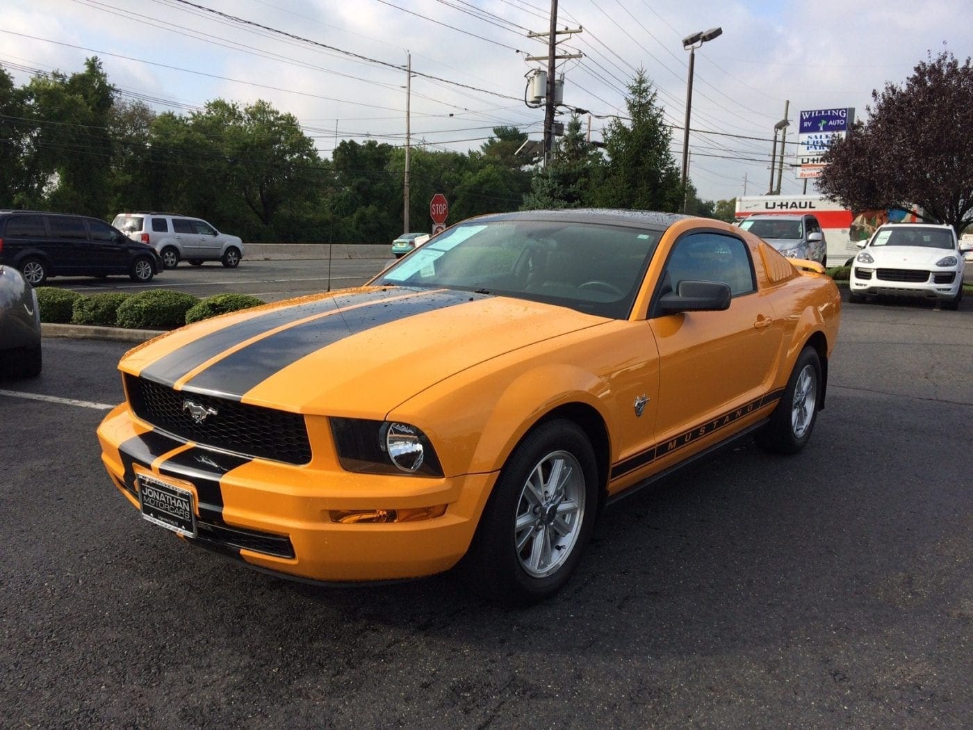 Grabber Orange 2009 Ford Mustang