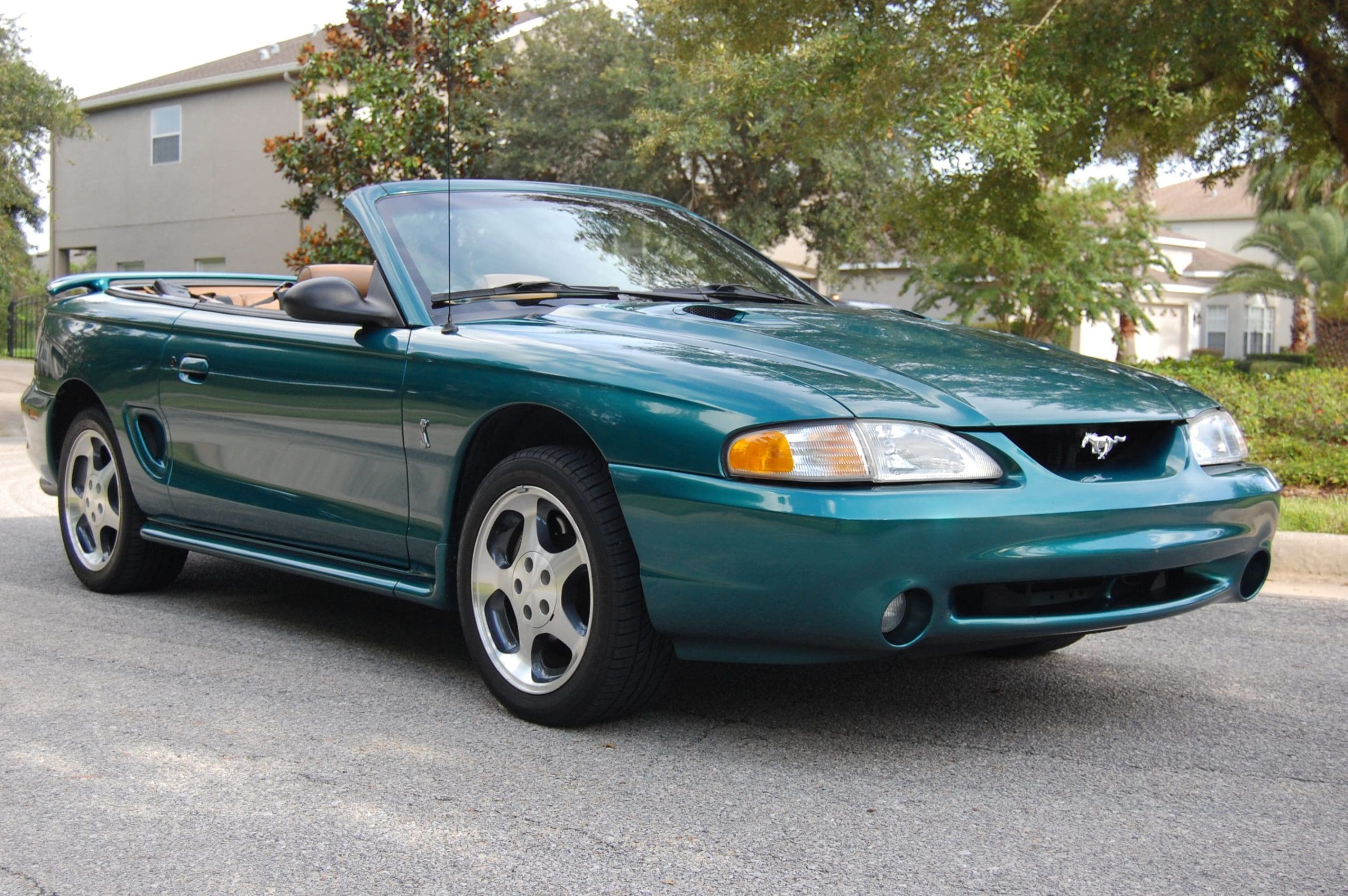 Pacific Green 1997 Ford Mustang