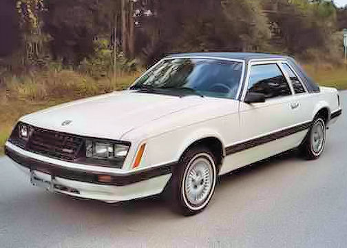 Polar White 1980 Ford Mustang