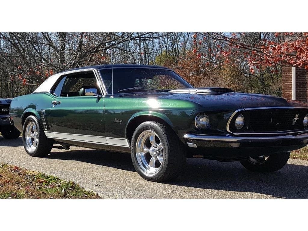 Forest Green 1969 Ford Mustang