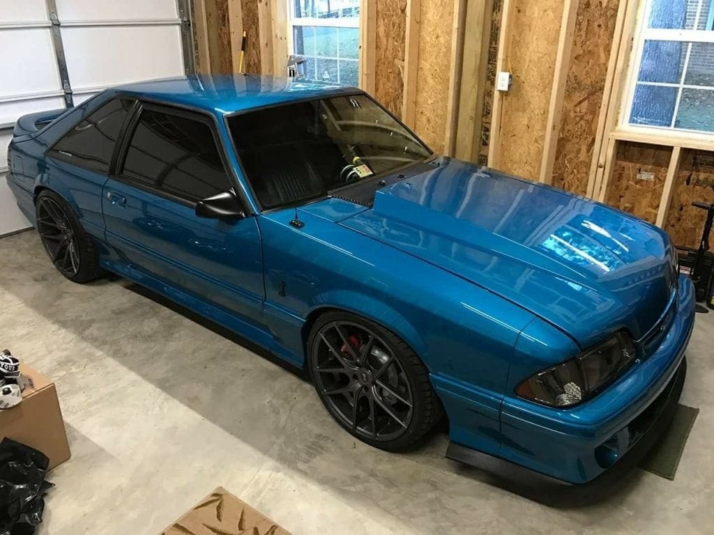 Reef Blue 1993 Ford Mustang