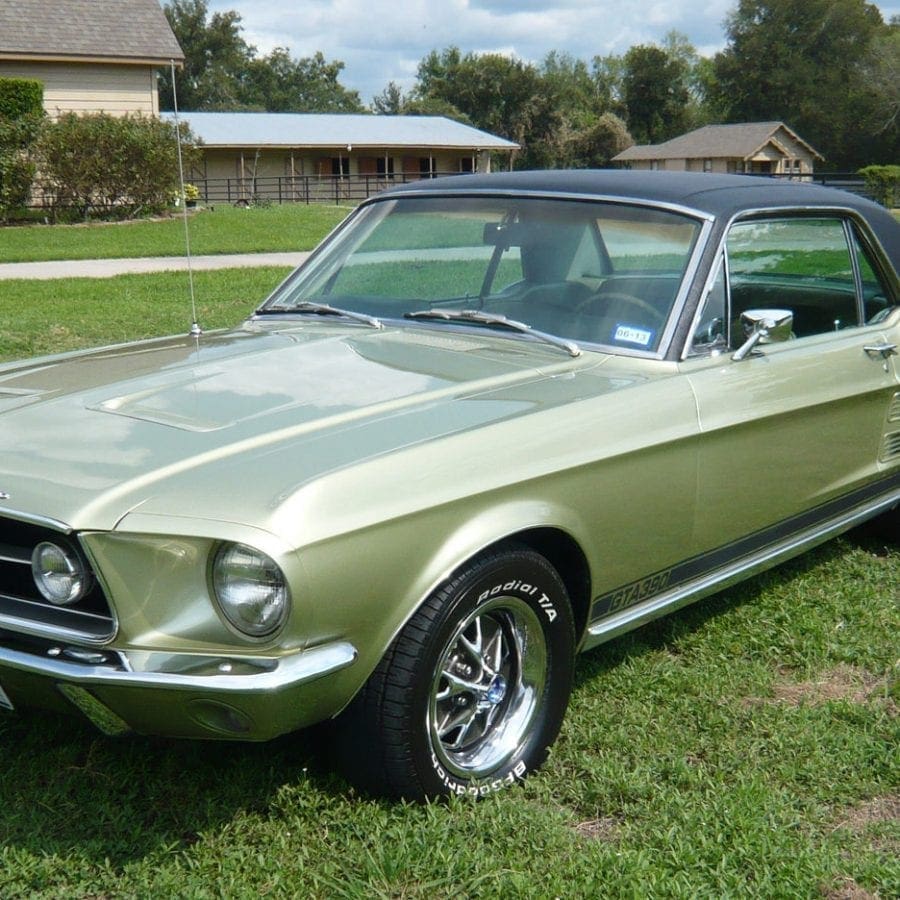 Diamond Green 1967 Ford Mustang