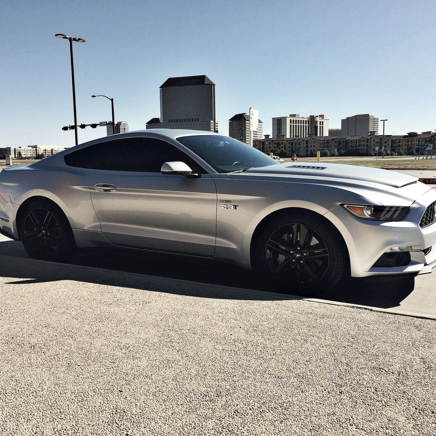 Ingot Silver 2015 Ford Mustang
