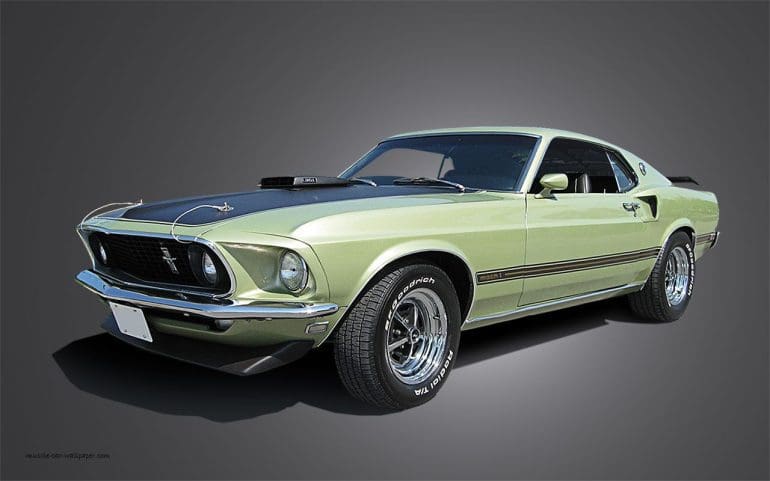 New Lime 1969 Ford Mustang