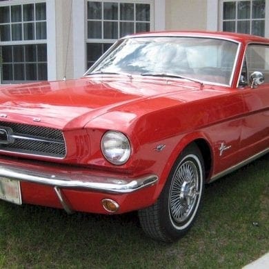 Rangoon Red 1964 Ford Mustang