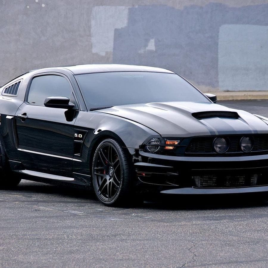 Black 2011 Ford Mustang