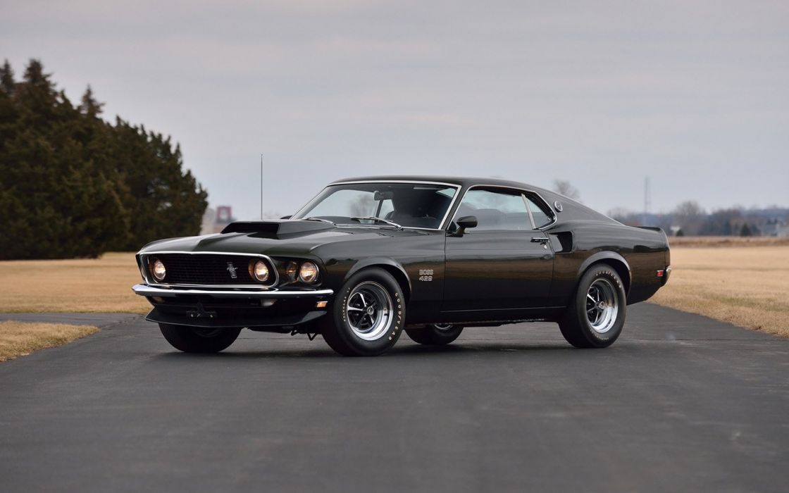 Black Jade 1970 Ford Mustang