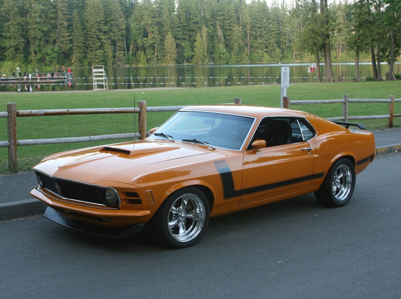 Grabber Orange 1970 Ford Mustang