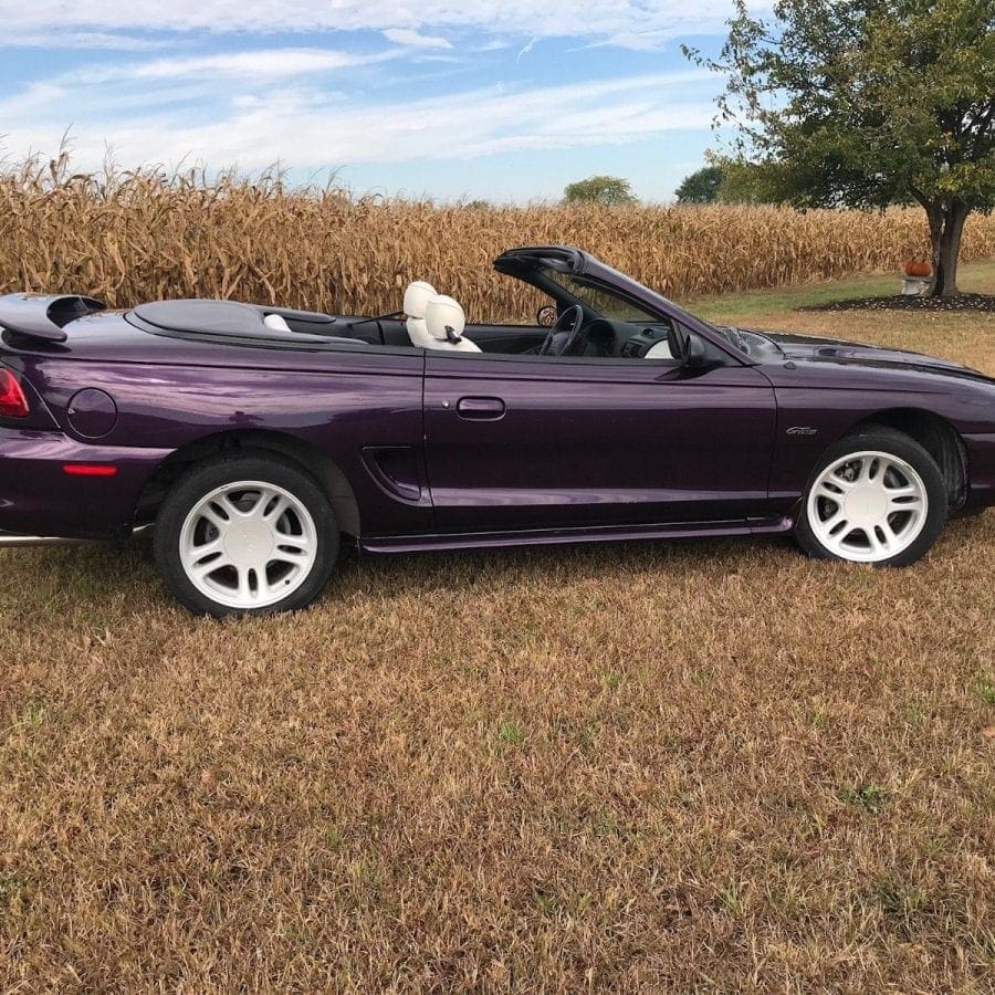 Deep Violet 1996 Ford Mustang