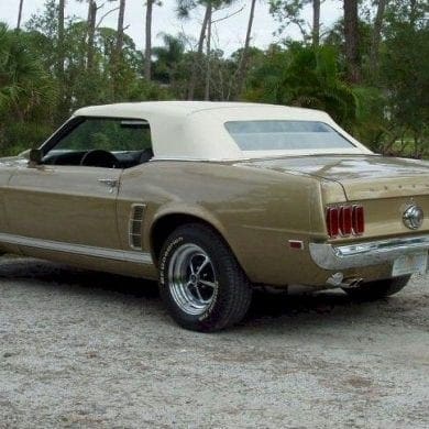Champagne Gold 1969 Ford Mustang