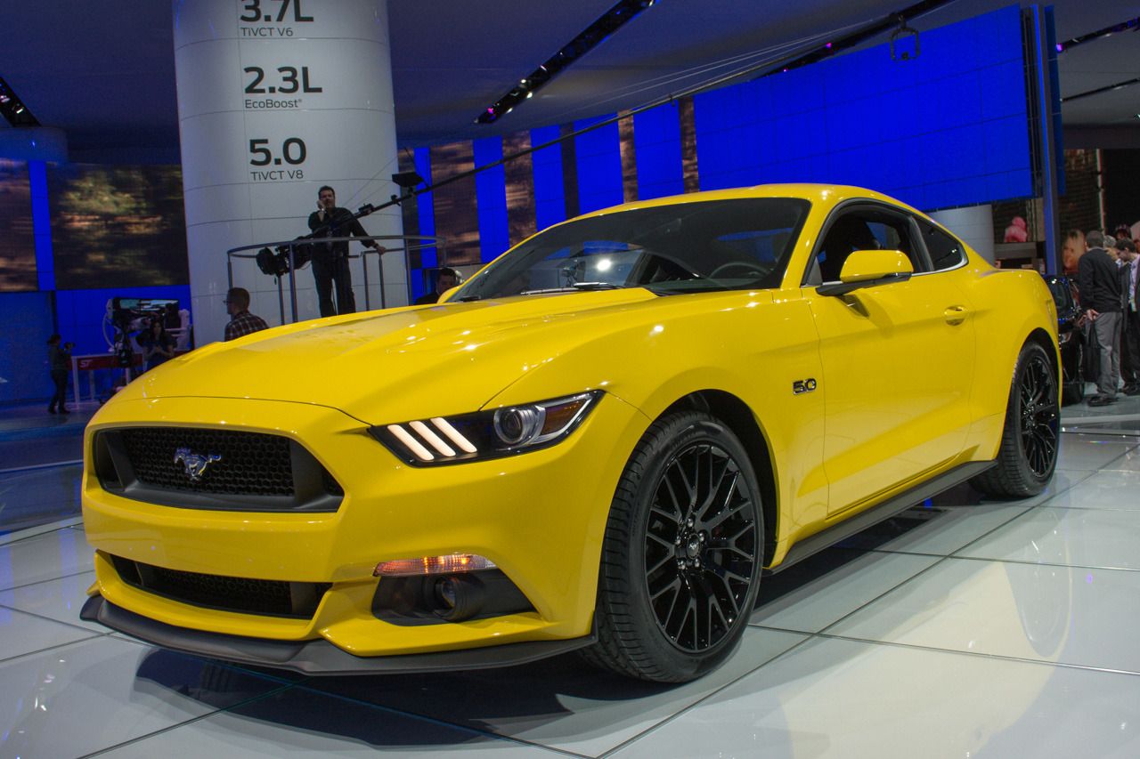 Triple Yellow 2015 Ford Mustang