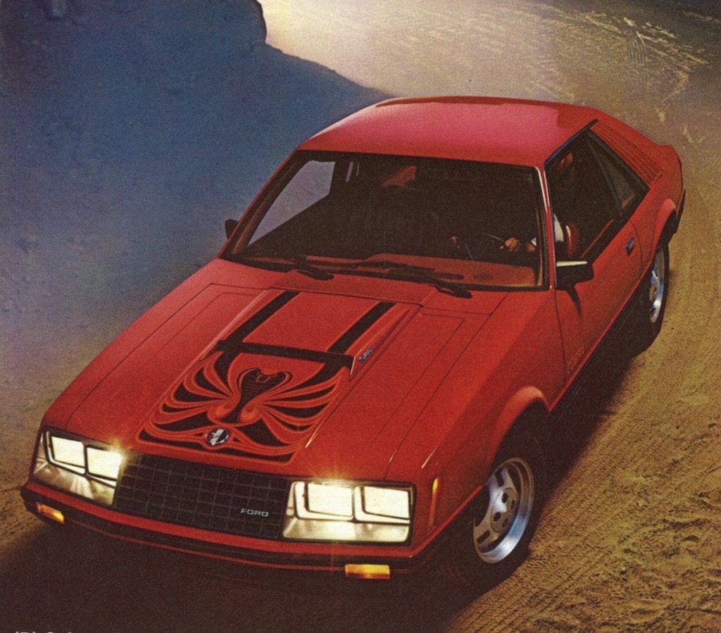 Medium Red 1979 Ford Mustang