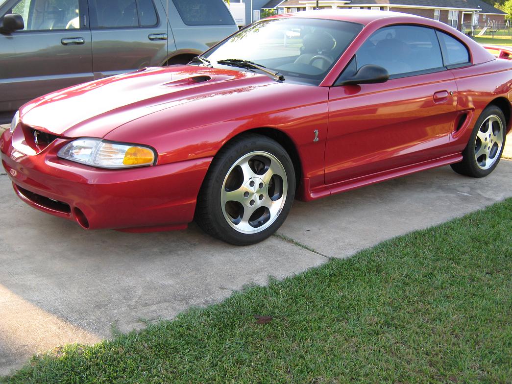 Laser Red 1996 Ford Mustang
