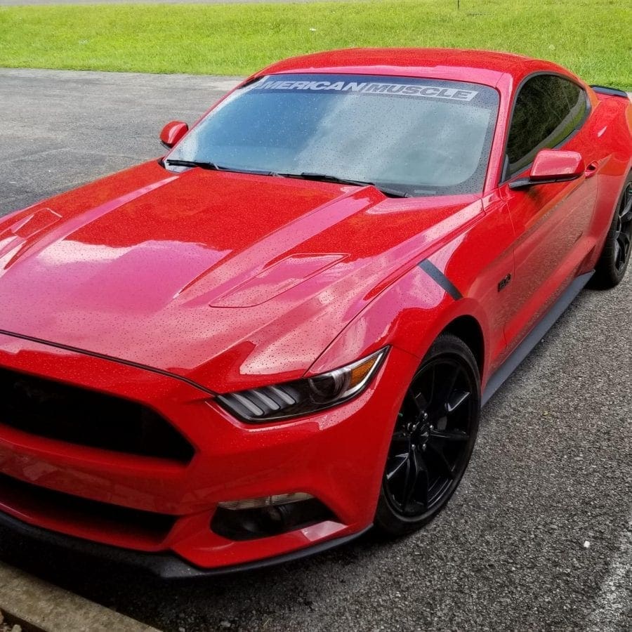 Race Red 2017 Ford Mustang