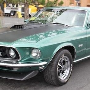 Forest Green 1969 Ford Mustang