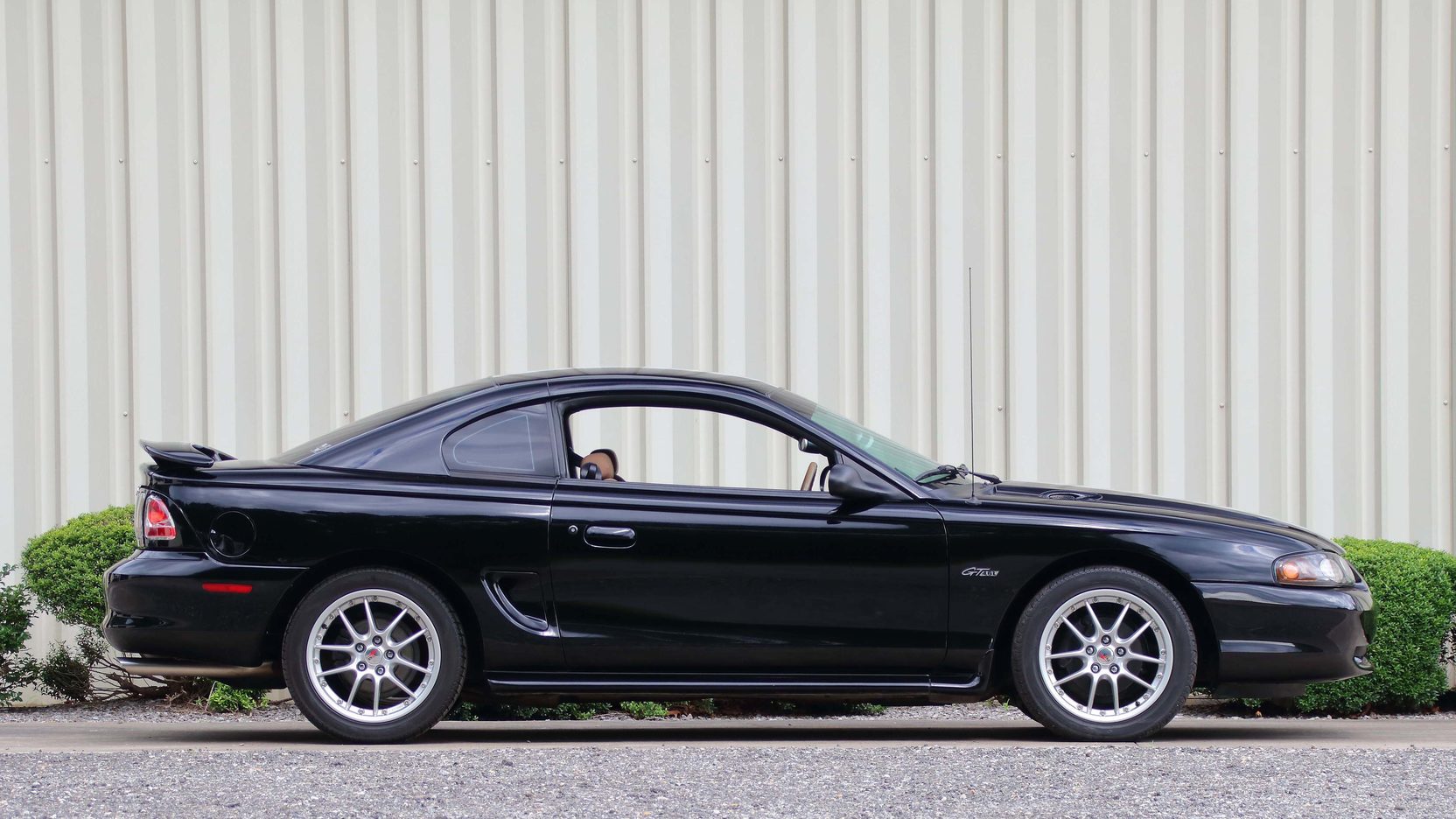 Black 1997 Ford Mustang
