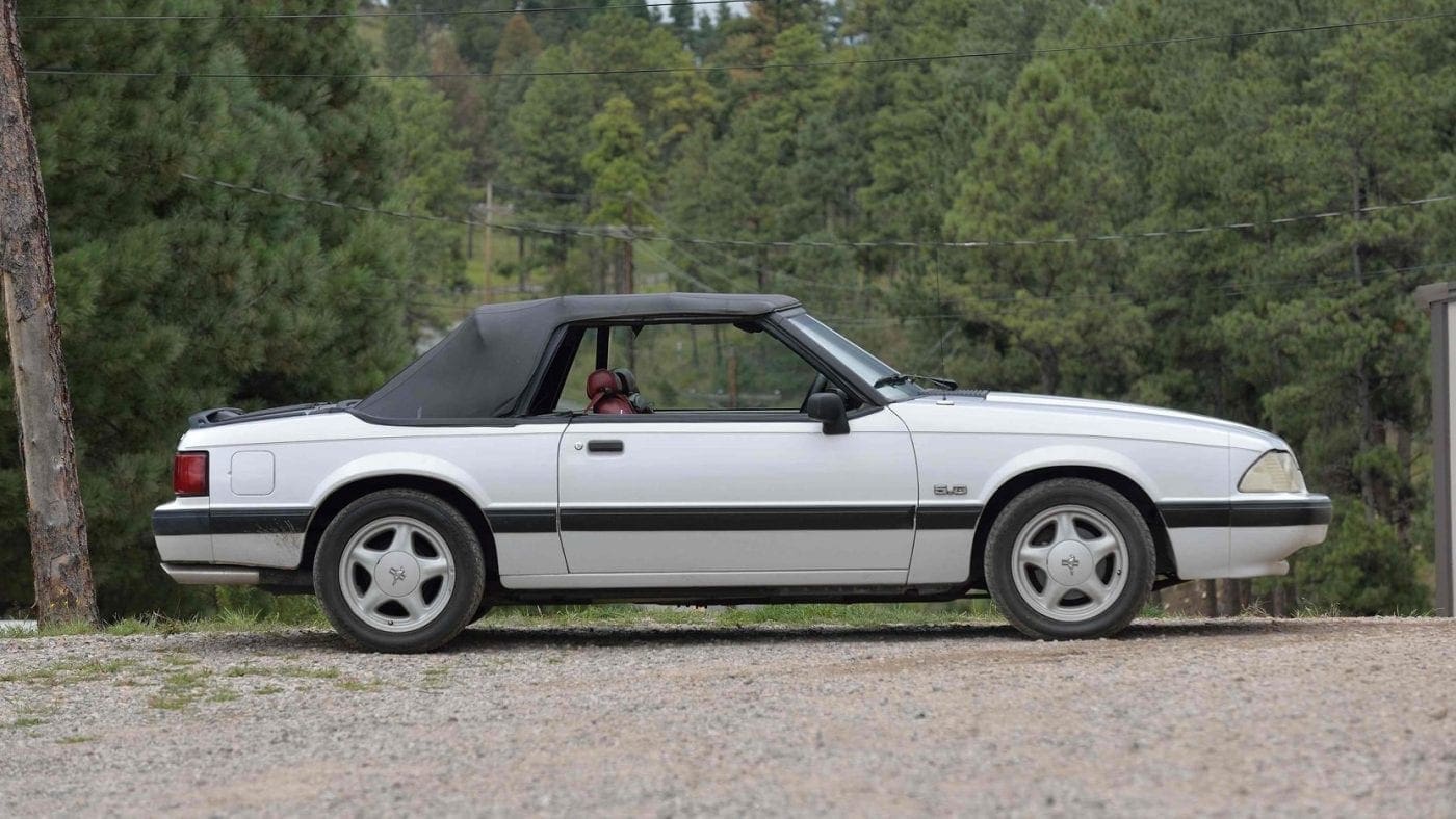 Oxford White 1991 Ford Mustang