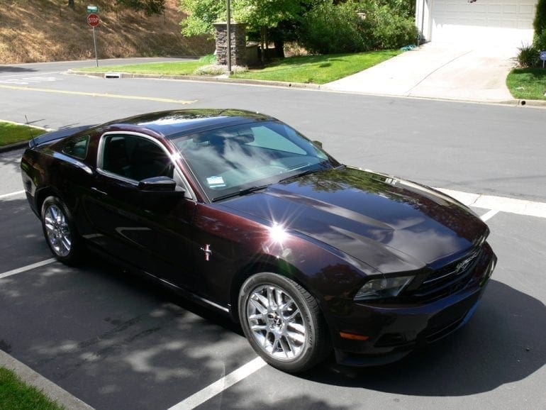 Red Lava 2012 Ford Mustang