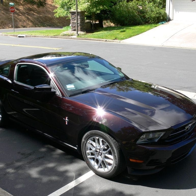 Red Lava 2012 Ford Mustang
