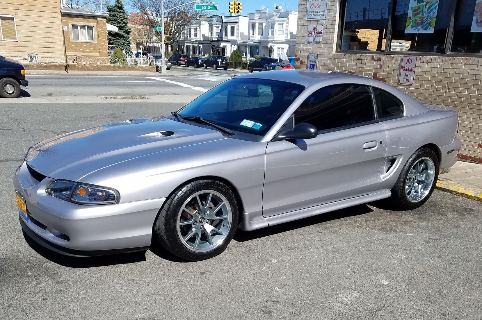 Opal Frost 1996 Ford Mustang