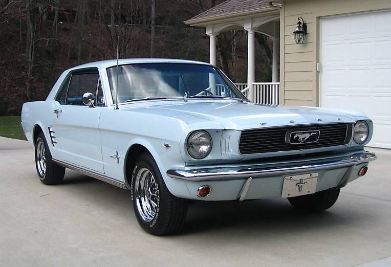 Arcadian Blue 1965 Ford Mustang