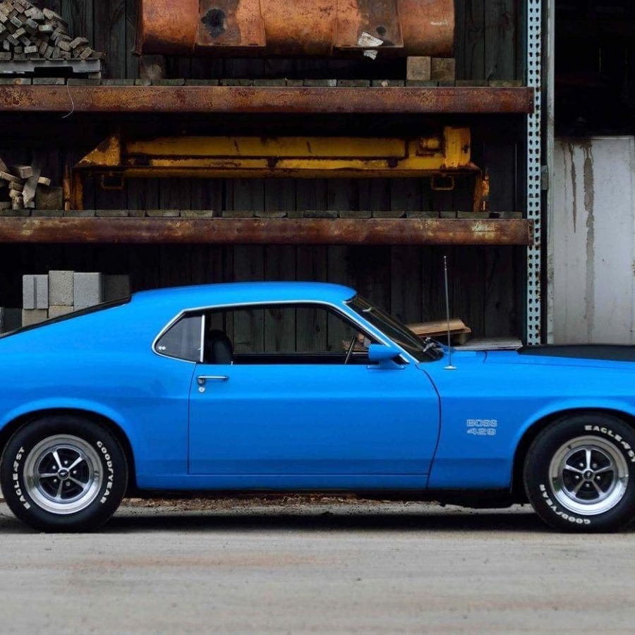 Grabber Blue 1970 Ford Mustang
